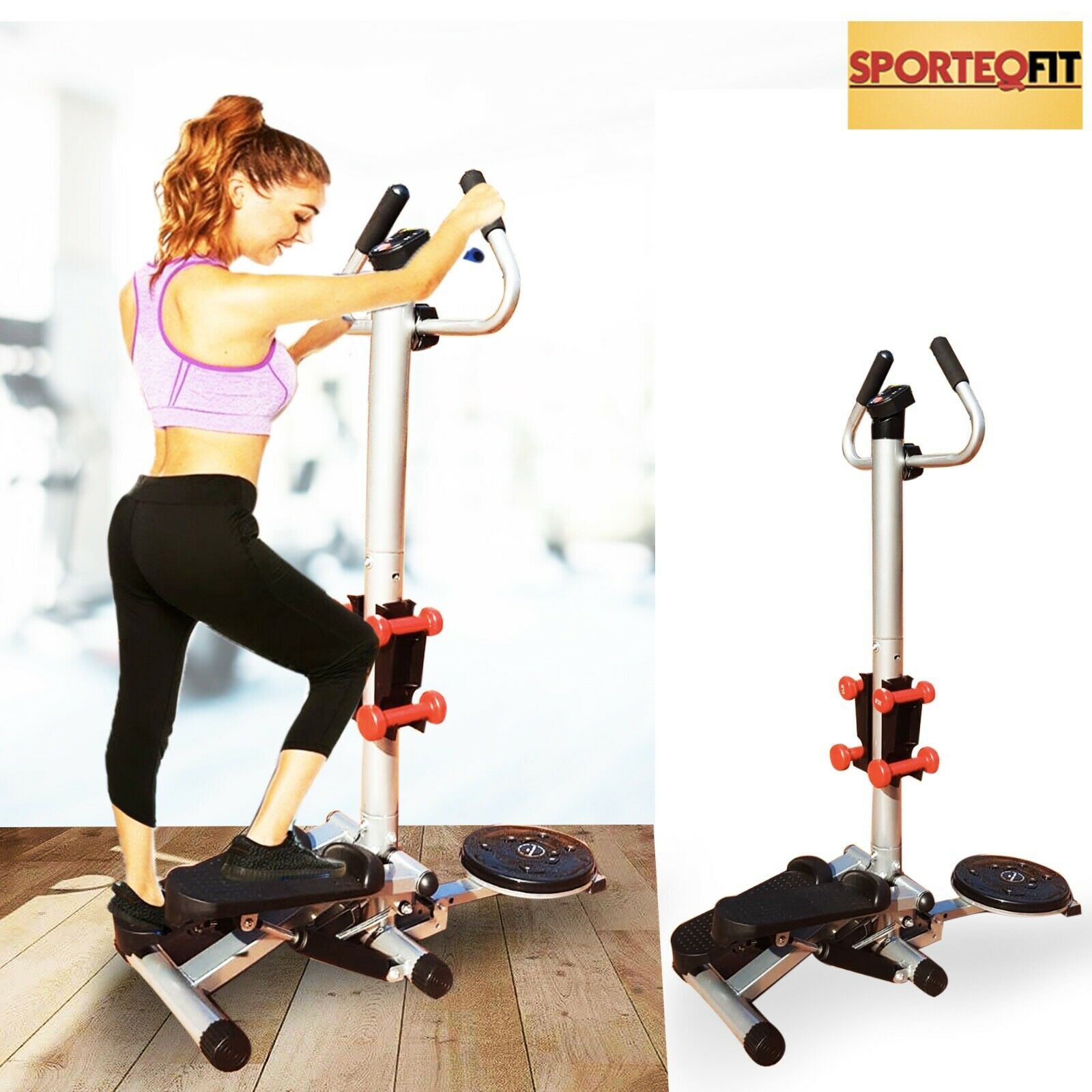 Stepper with Twister and Dumbbells | Exercise Machines in PAKISTAN